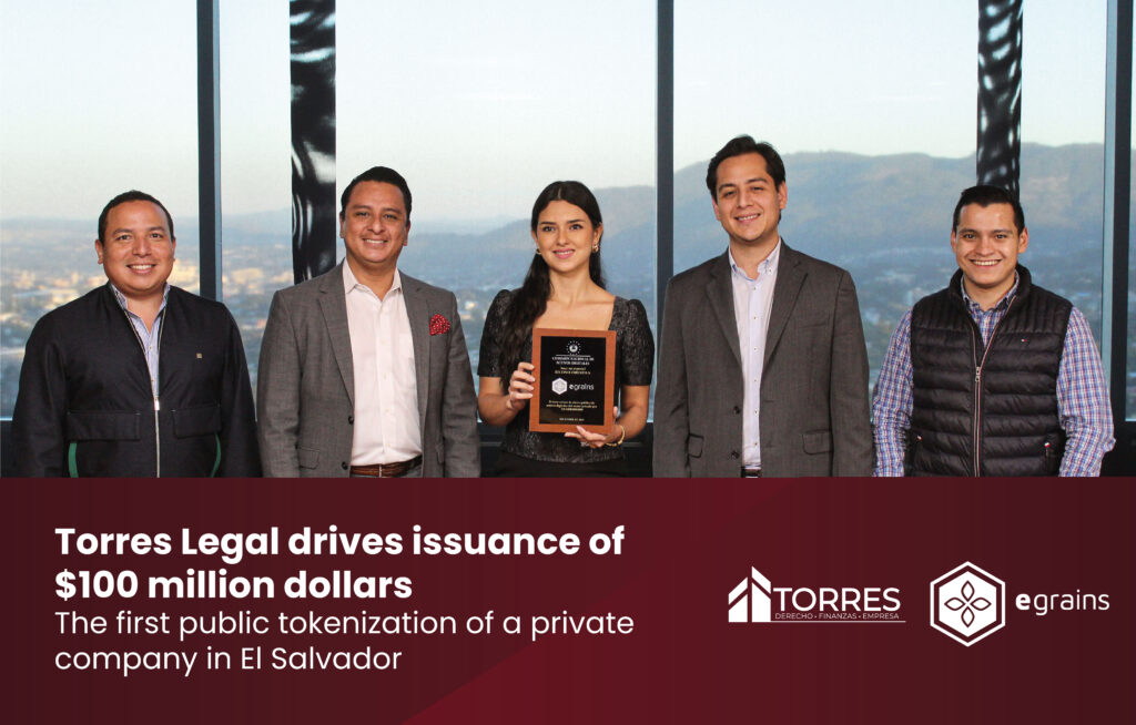 Torres Legal drives issuance of $100 million dollars